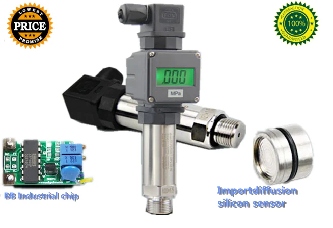 Lcd Display Digital Pressure Sensor,Pressure Transmitter With Digital ...
