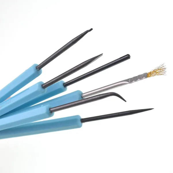 6 Pcs Double-sided Blue Pack Of Soldering Aid Tool - Buy Soldering Aid ...