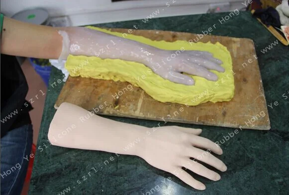 Colorful Skin Safe Silicone Rubber For Silicone Body Parts Life Casting ...