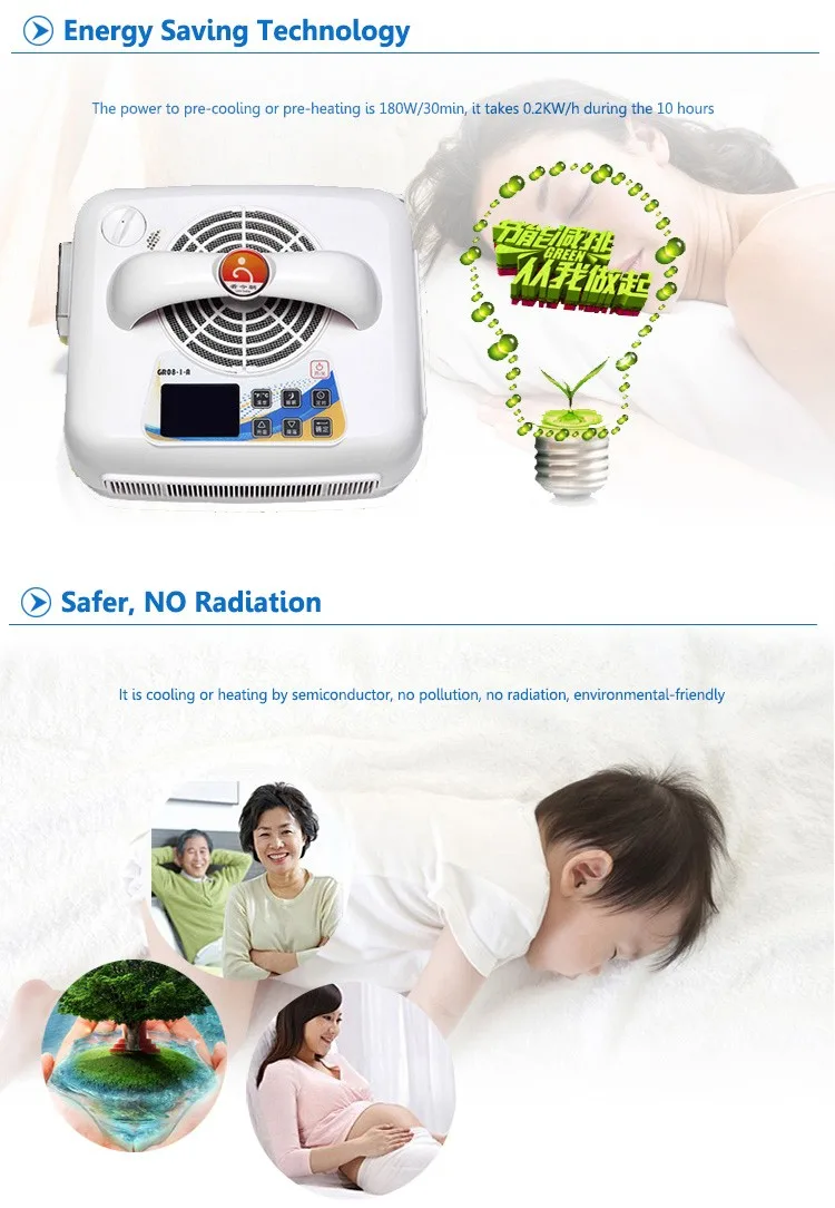 California King Size Dual Temperature Control Cooling Mattress Pad ...