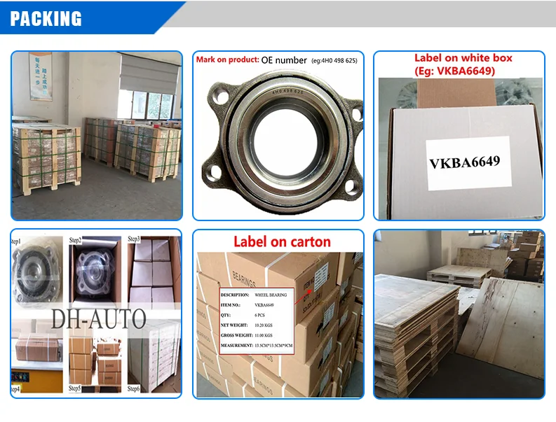 Automotive Spare Parts - Front Wheel Bearing for Hilux VIII