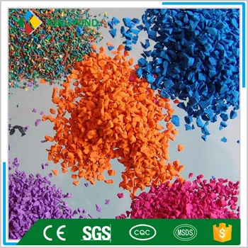 Low Price Virgin / Recycled /colorful/ Epdm Rubber Granule / Epdm Raw ...