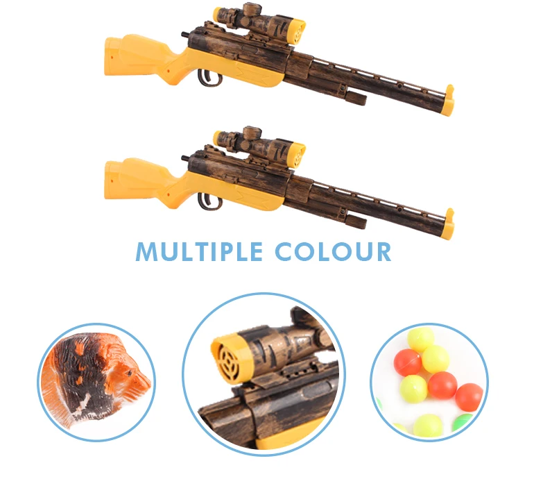 Hot Selling Kids Plastic Powerful Shooting Ping Pong Ball Bullet Toy Gun