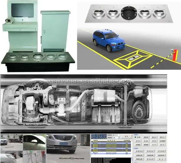 Ccd Camera Uv300m Mobile Car Inspection Detector Under Vehicle ...
