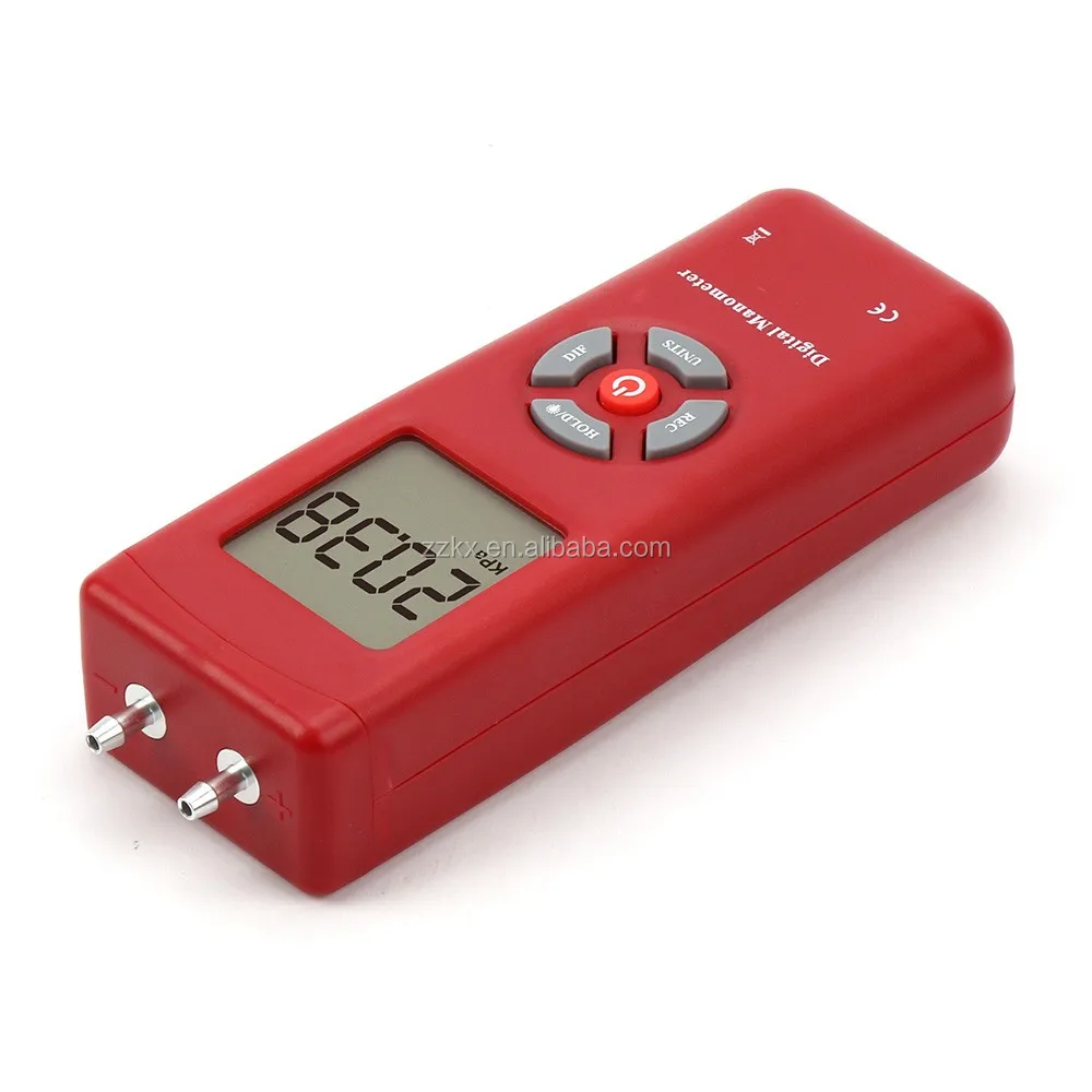 Digital Manometer Professional Gas Pressure Tester With Lcd Display Tl ...