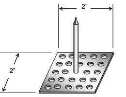 Insulation Spindle Pin Rock Wool Insulation Anchor Pin External Wall ...