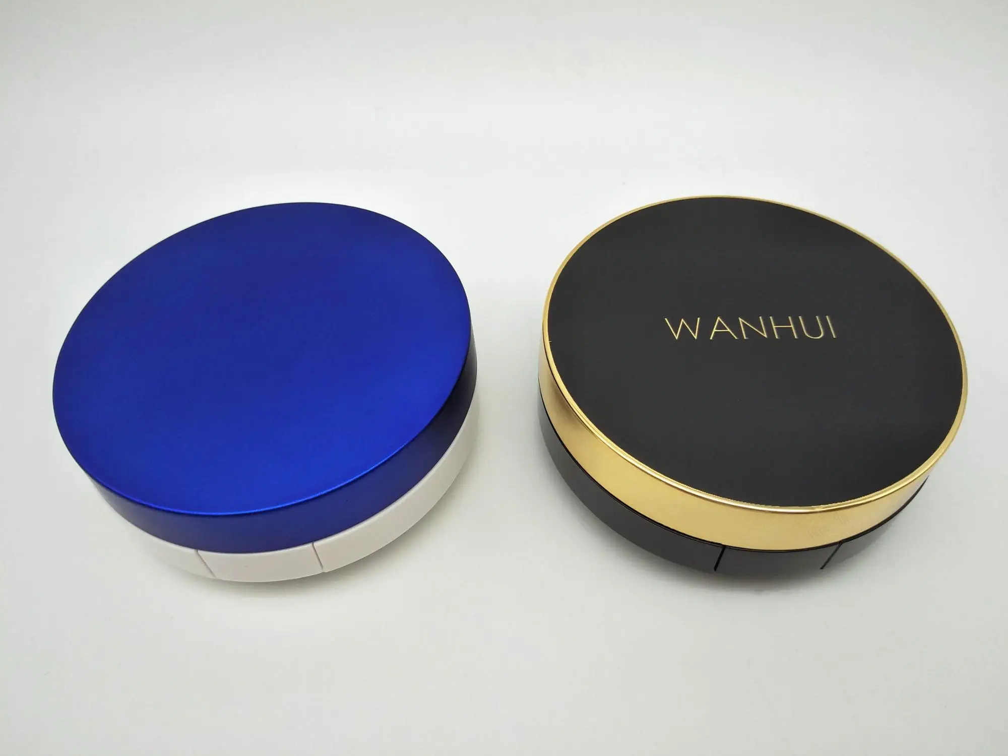 Wh-126d High Quality Round Empty Compact Powder Container Pressed ...