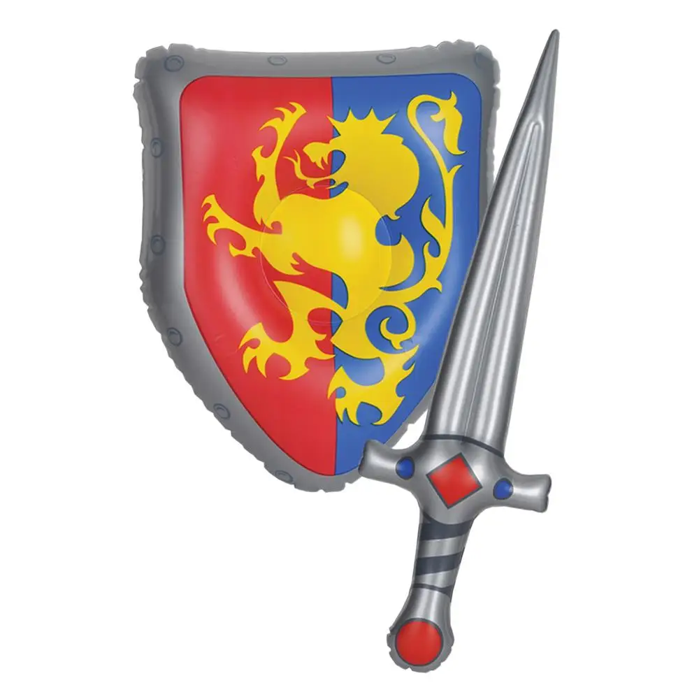 Plastic Inflatable Shield And Sword As Kids Toy Inflatable Sword - Buy ...