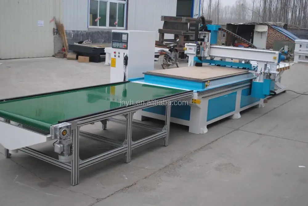Yihai Automatic Loading And Unloading Atc Cnc Router Nesting Machine