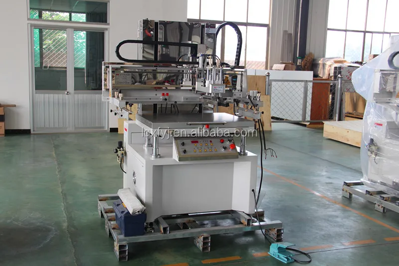 Vertical Semi Auto Flat Bed Silk Screen Printing Machine For Sale - Buy ...