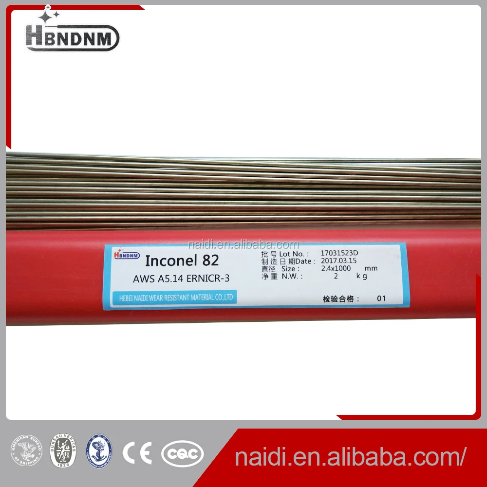 ราคาโรงงาน Inconel 82/ernicr-3 Tig ลวดเชื่อมสำหรับ Iconel 600 - Buy Tig ...
