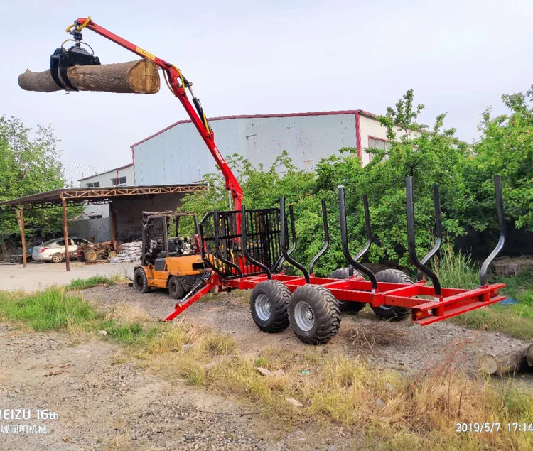 Forestry Equipment - Efficient Wood Grabber & Timber Loader