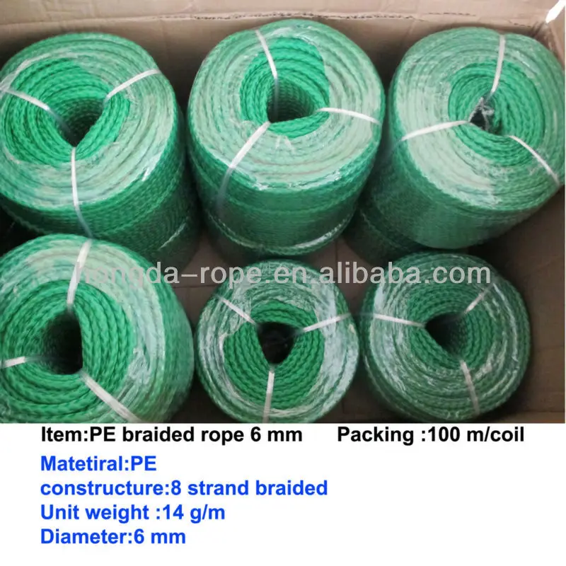 7mm Diameter Pink Rope & Polyethylene Rope Hollow Braid - Buy ...