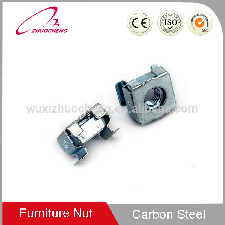 Din Standard For Cage Nut Zinc Plated Carbon Steel Square Weld Lock ...