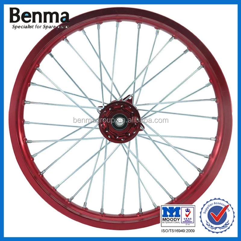 Factory Price 17 Inch Motorcycle Spoke Wheel In Different Color - Buy ...