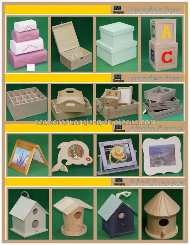 Natural Balsa Wood Box With Latch For Crafts & Oem