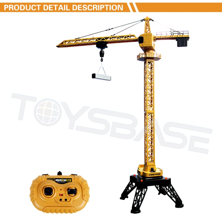 Huina 2.4g 1:14 Twelve Channels Alloy Truck Toy Rc Tower Crane - Buy Rc ...