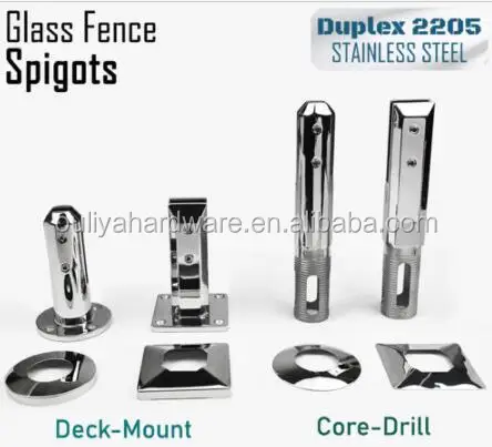 Stainless Steel 316L Adjustable Connector for Handrail