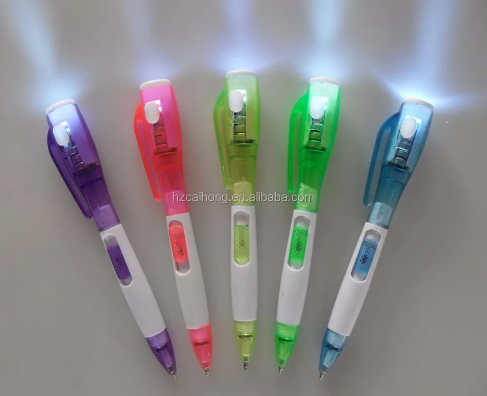 Kids Favorite School Adventure Magic Toy Pen Ch-0800 Uv Led Light On ...