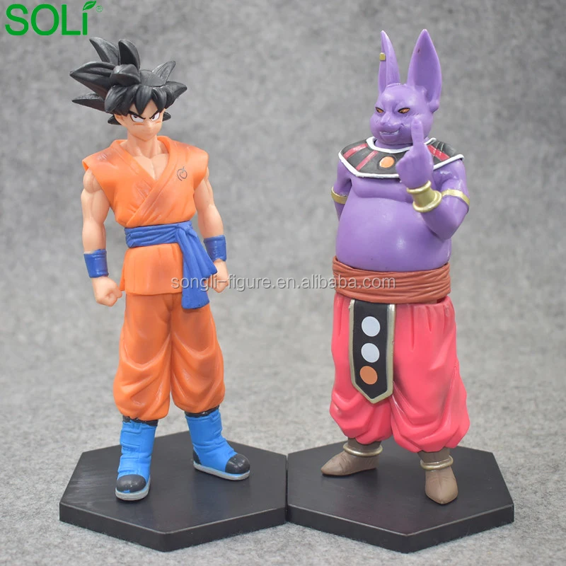 1 Set For 2 Toys Champa Son Goku Figure Dragon Dbz Super Action Figure ...
