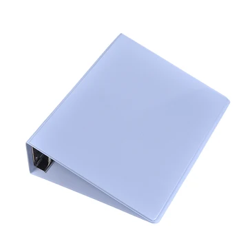 Custom Office Stationery A4 White Plastic Folder Two Clear Pocket Vinyl ...