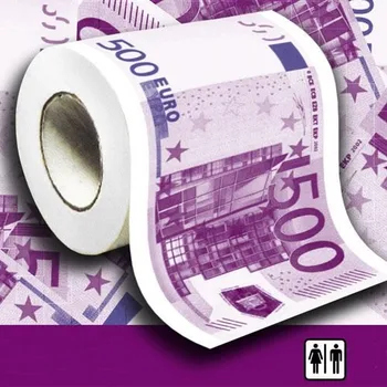 Grappig Geld Wc Roll,500 Euro Toiletpapier - Buy Grappige Wc Papier ...