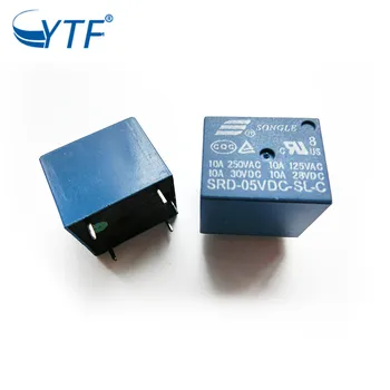 Wholesale Original New Relay Srd-05vdc-sl-c 5v 5pin 10a T73 China ...