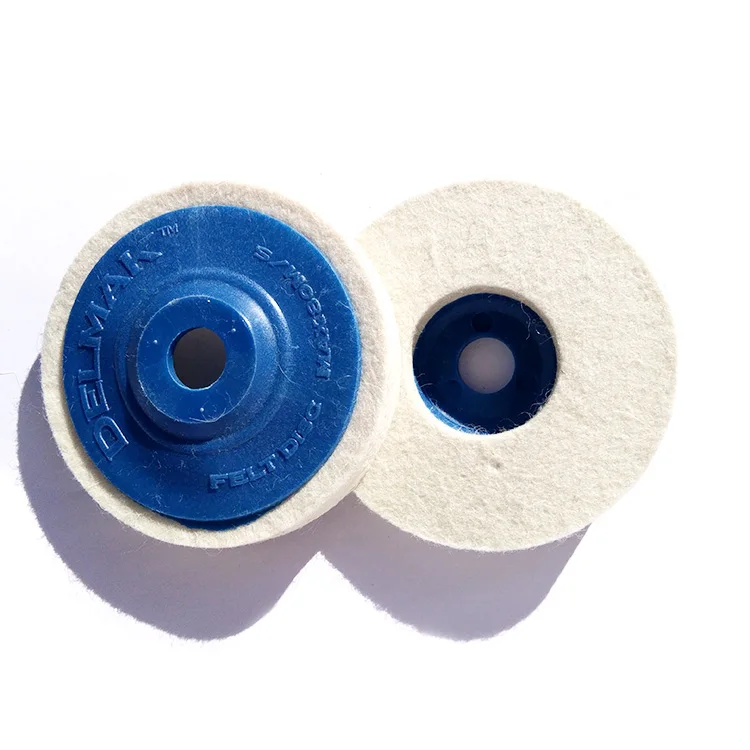 8mm Stainless Steel Polishing Felt Disc Angle Grinder Wool Felt Disc ...