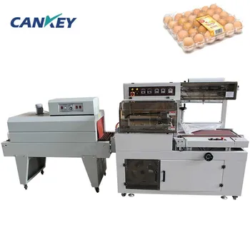 8.5kw Automatic Egg Tray Wrapping Machine Shrink Packaging Equipment - Buy Shrink Packaging ...