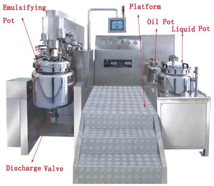 Equipment Producing Shampoo,Cosmetic Cream,Ointment,Toothpaste Hair ...