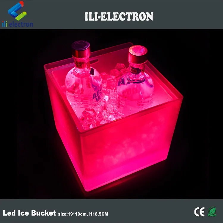 LED Luminous Ice Bucket - Sustainable & Stylish Solution