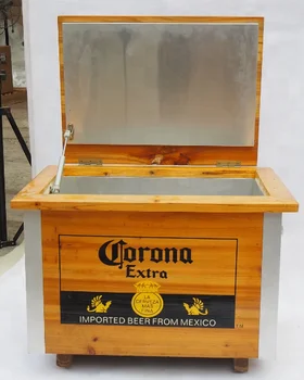 Wooden Corona Outdoor Cooler Chest Cooler Ice Box - Buy Wooden Corona ...