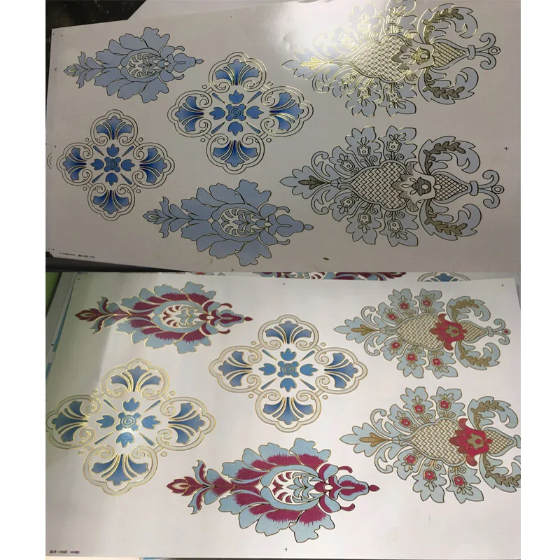 Customized Water Transfer Wood Furniture Decal Stickers