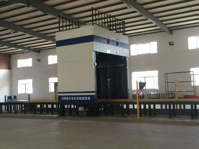 X-Ray Car Scanner Machine with Conveyor Track for Secure Vehicle ...