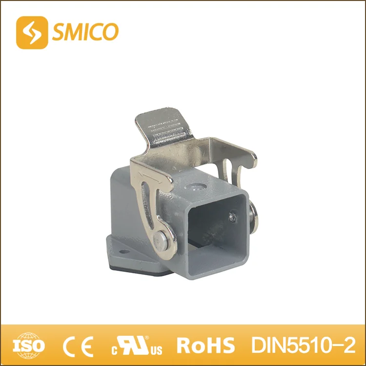 H3A-MAGS 1549030000 H3A-BK-1L/W-SE,1100039241001 헤비 듀티 파워 커넥터 H3A 앵글 격벽 1 레버 금속 09620030801 ...