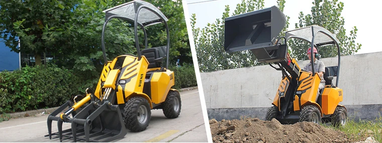 Mini Loader For Sale With 840kg 0.15 Cbm Capacity Cheap Price - Buy ...