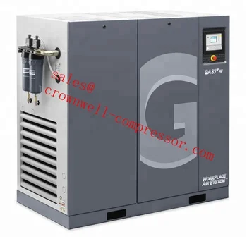 Atlas Copco Ga 37 Ga 37+ Ga 37 Vsd Ga37vsd Ga37 Vsd Oil-injected Rotary ...