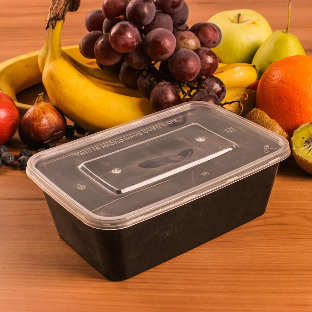 Houseware Plastic Food Storage Box Disposable Oven Safe Food Container ...