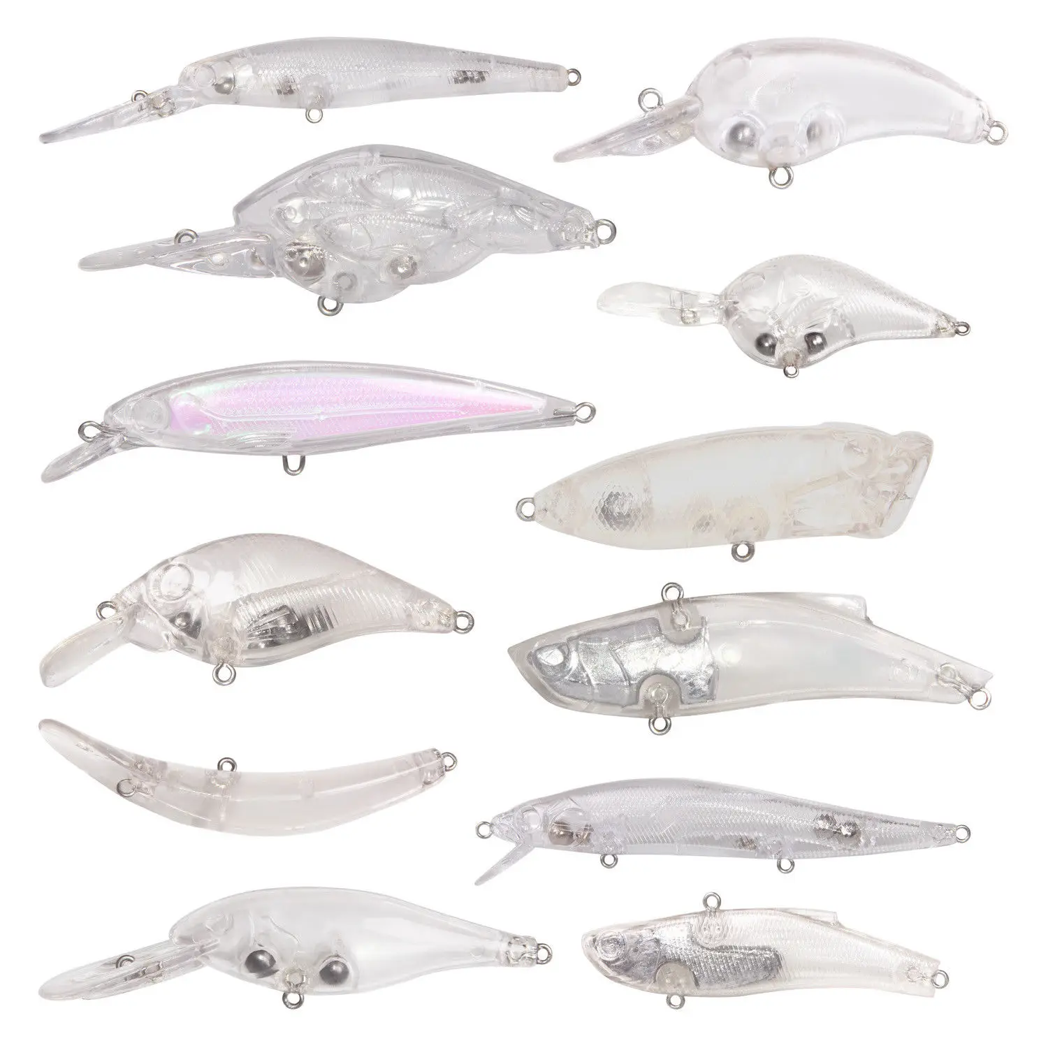 New Arrivals Blank Crankbait Unpainted Fishing Lures Bait Fishing Lure ...