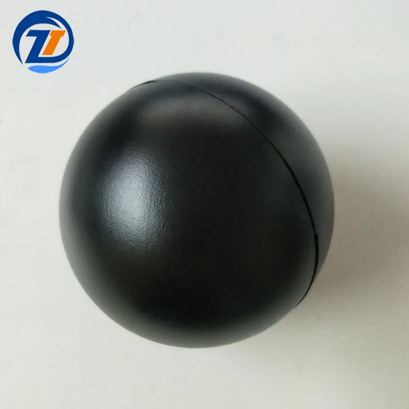 4" Hdpe Plastic Floating Hollow Ball Hdpe Plastic Hollow Black Shading ...