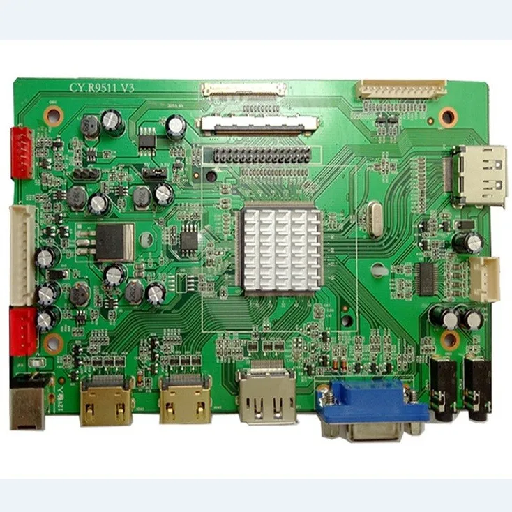 4k Lcd Liquid Crystal Display Module Edp Vbyone 40 Pin Lcd Controller ...