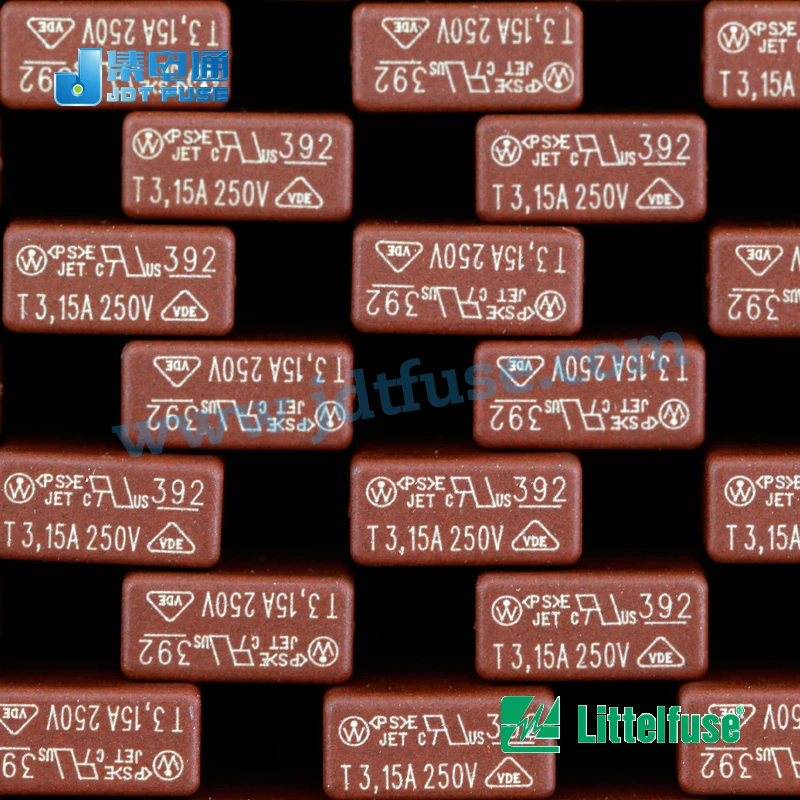Littelfuse Wickmann 39213150000 Fusible T3. 15a 250v 392 Micro Fusibles ...