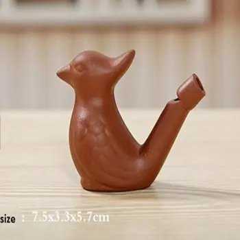 Ceramic Clay Water Bird Whistle Animal Sound Whistle Kids Toys ...