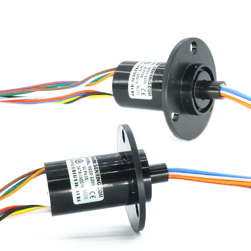 2/3/4/6/8/12 Channel 5a Slip Ring Carbon Brush Play Equipment Slip ...