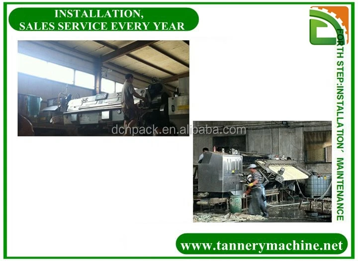 Tannery Machine Wet Blue Leather Splitting Machine Price - Buy ...