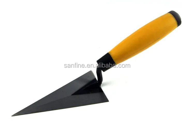 Triangle Gauging Pointing Plastering Cement Trowel Bricklaying Trowel ...