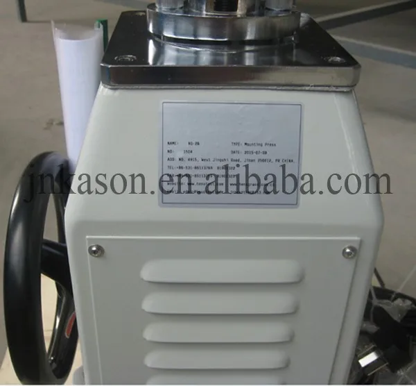 Metallography Mounting Press /inlaying Machine/hot Mounting Press ...