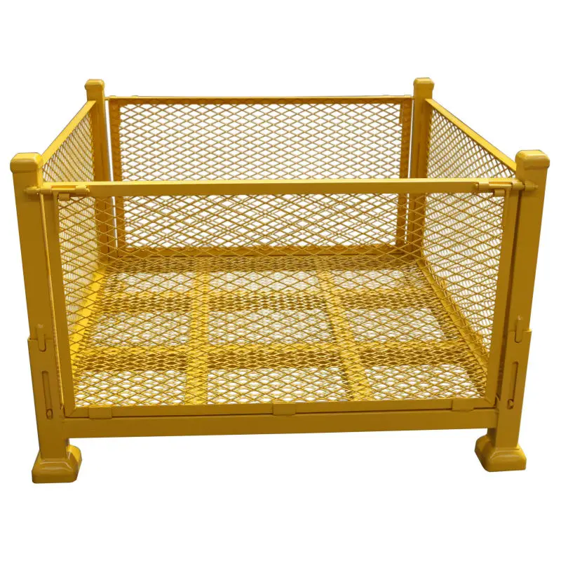 Foldable Steel Wire Mesh Metal Stillage Palletainer/gitterbox For ...