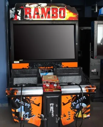 52 Inch Lcd Screens Room Shape Rambo Gun Shooting Simulator Coin ...