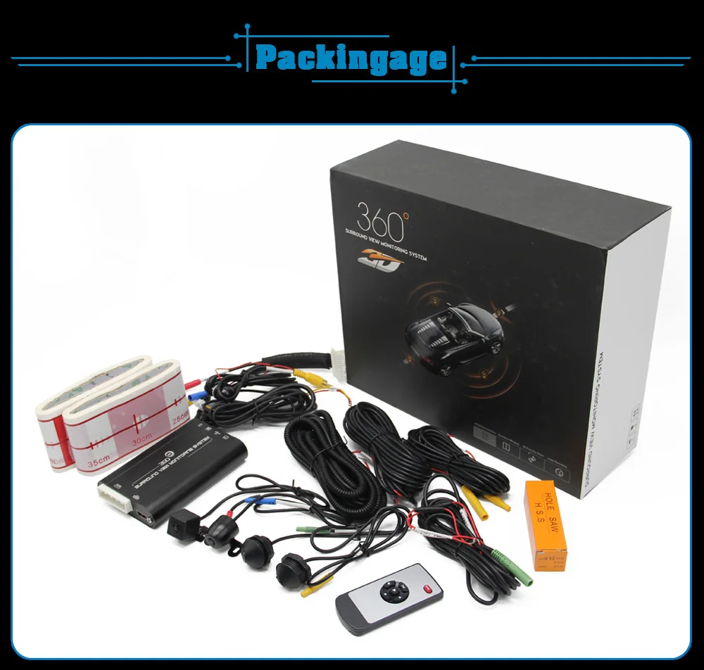 Best Price Surround View Monitor System Around Parking Car 360 Degree ...